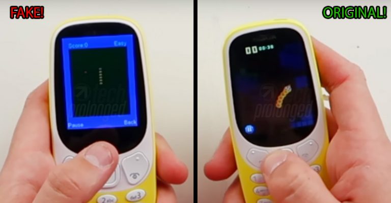 Fake Nokia 3310 (2017) - How to identify it by 9 ways – Tech Prolonged