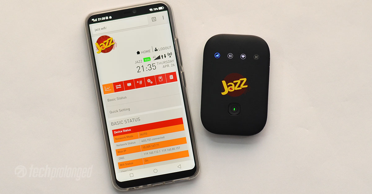 Jazz Super 4G WiFi Review - Mobile Broadband On-the-Go - Tech Prolonged