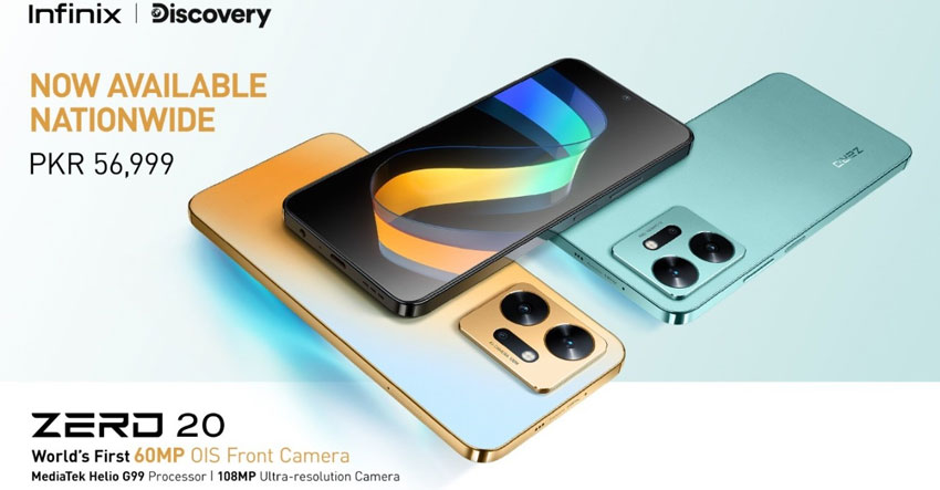 Infinix Zero 20 with world's 60MP OIS Selfie Camera launched in Pakistan - Price, Features and ...